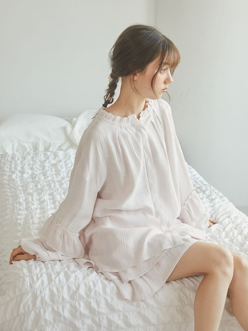 SPRING】フリルショートパンツ(ショートパンツ)|ルームウェア SPRING】フリルショートパンツ(ショートパンツ)|ルームウェア